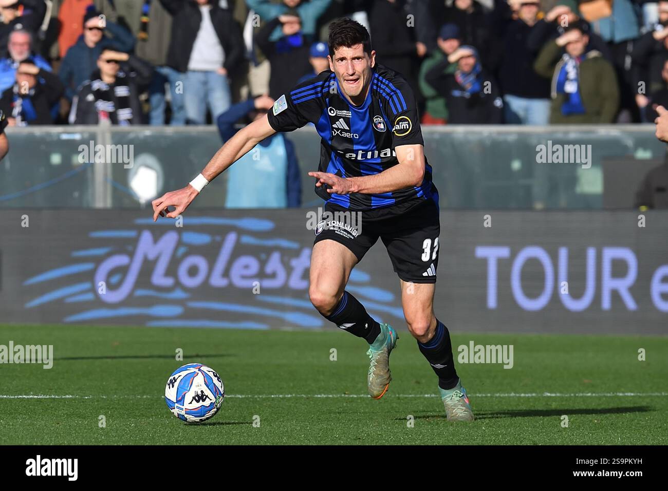 Pisa, Italy. 26th Jan, 2025. Stefano Moreo (Pisa) during AC Pisa vs US ...