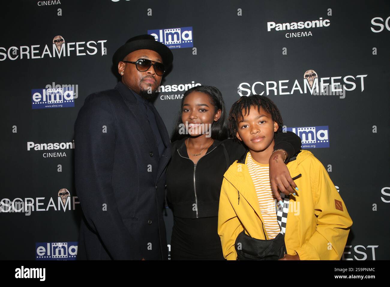 Omar Epps, K'mari Mae Epps, Amir Epps at the 'Trick' film premiere at ...