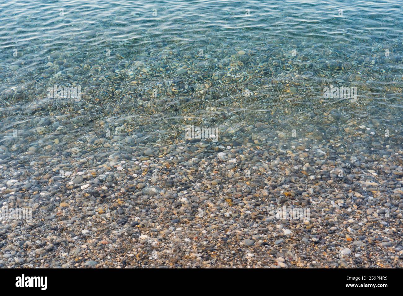 Sunny Nice: Enjoy the view of the clear water and smooth pebbles of the ...