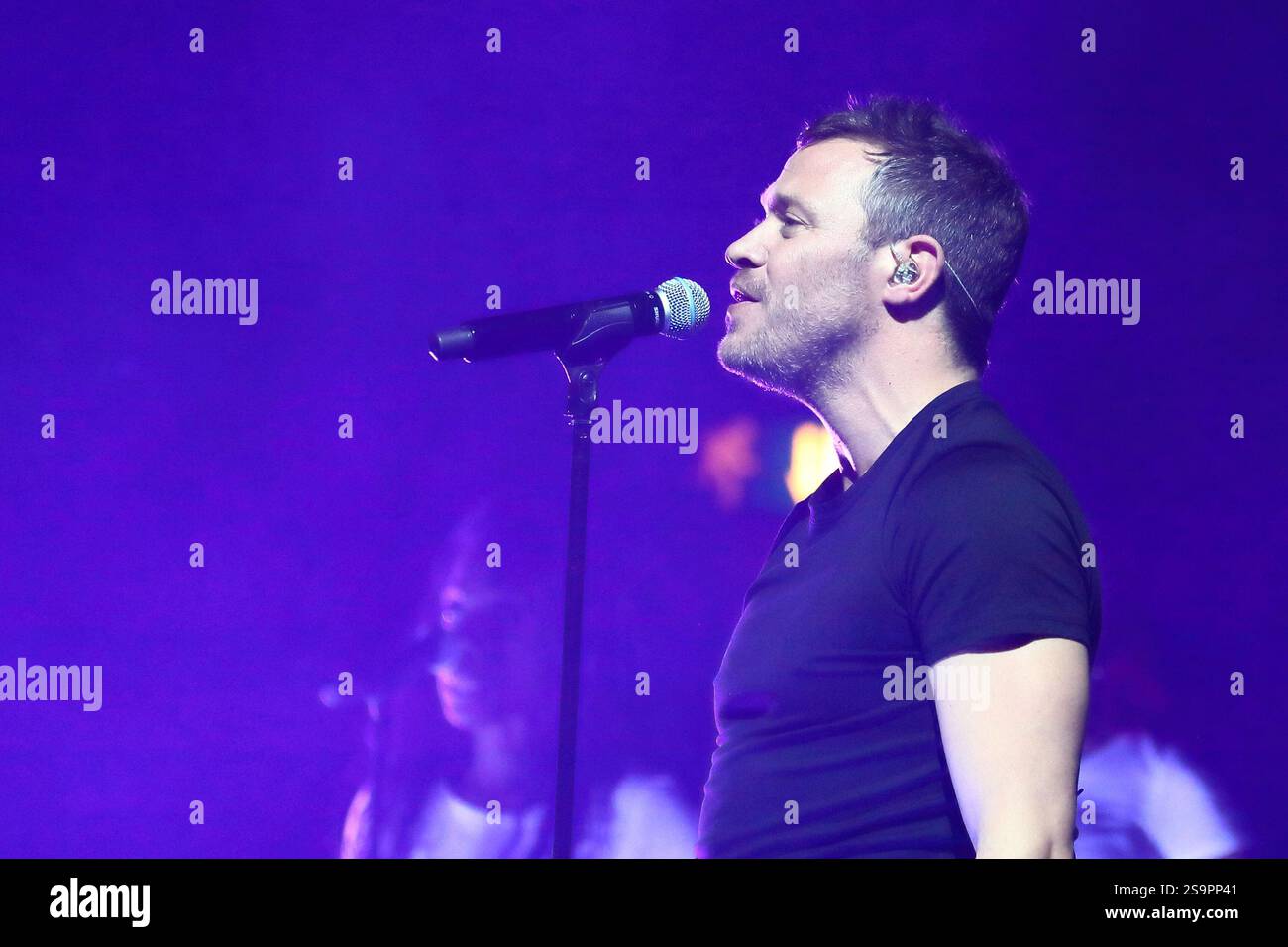 UK pop icon Will Young entertained the audience at the Apollo ...