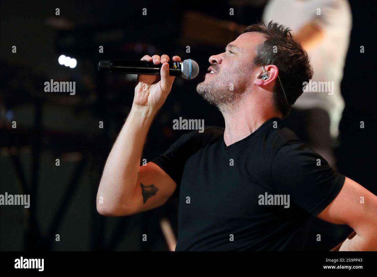 UK pop icon Will Young entertained the audience at the Apollo ...
