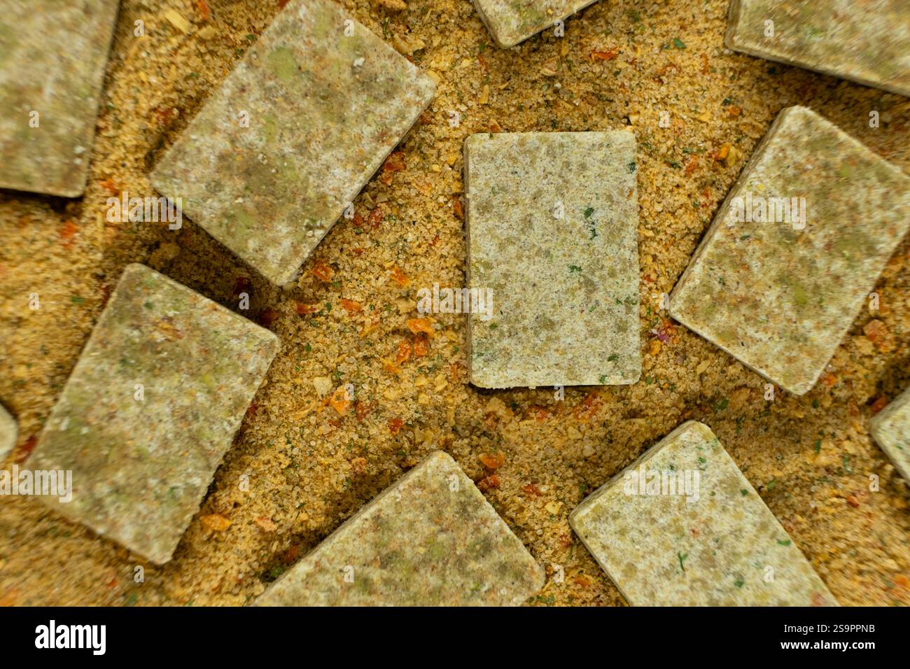 Umami Flavor Bouillon Cubes. MSG-Enhanced Seasoning Cubes Stock Photo ...