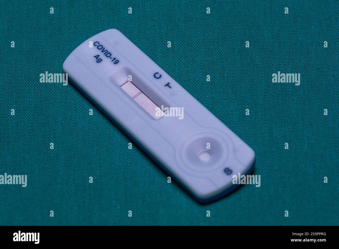 COVID-19 antigen rapid test showing negative result Stock Photo - Alamy