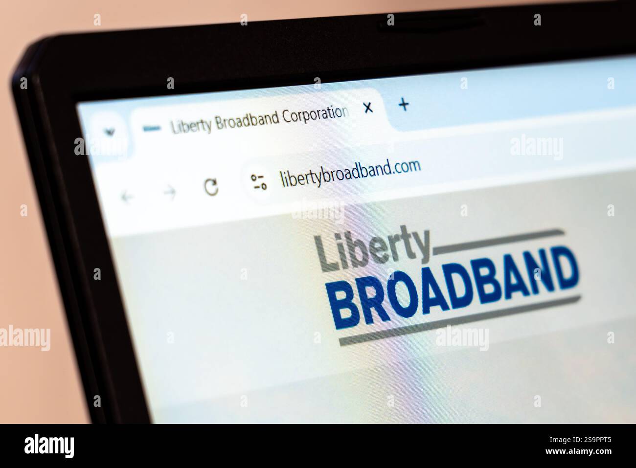 New York, USA - January 26, 2025: Liberty Broadband Corporation ...