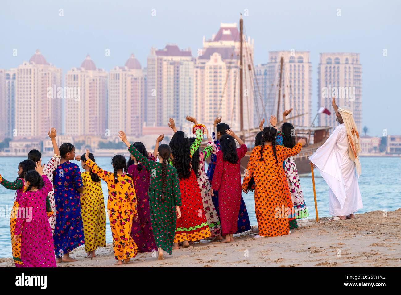 Arabian Traditional fisherman life Traditional Dhow Festival Katara ...