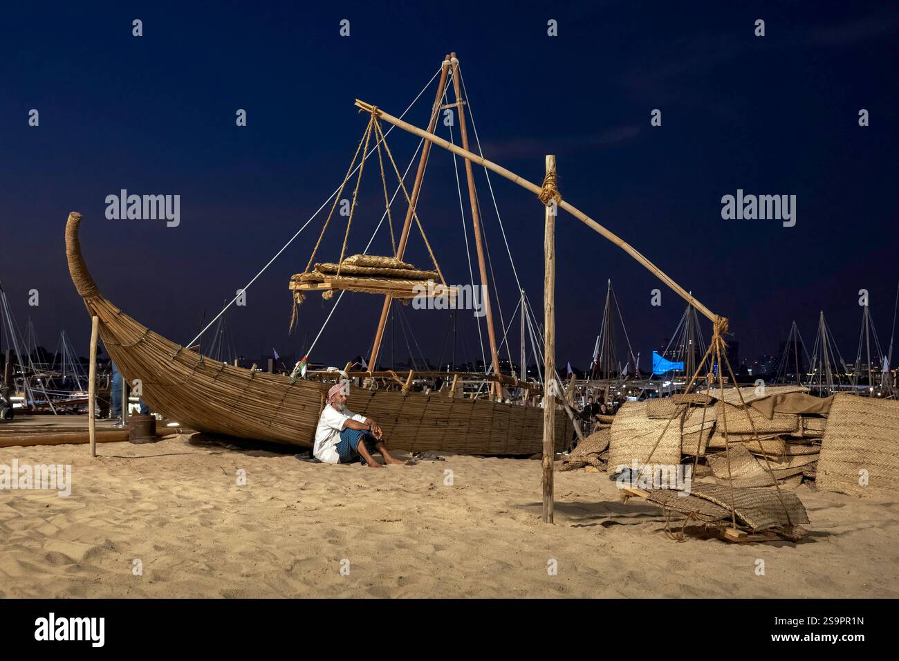 Arabian Traditional fisherman life Traditional Dhow Festival Katara ...