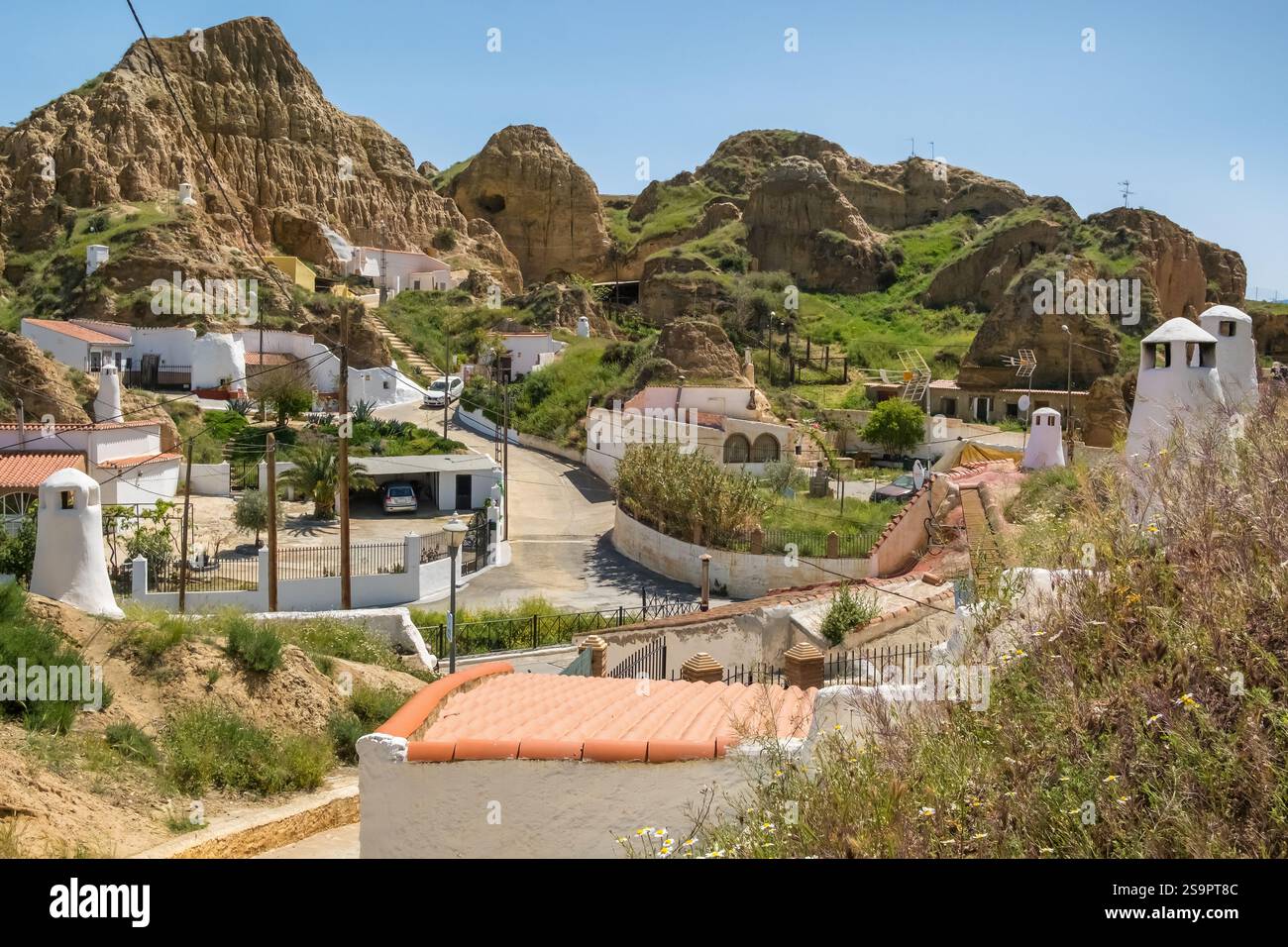 Guadix caves houses in the province of Granada from the 16th century ...