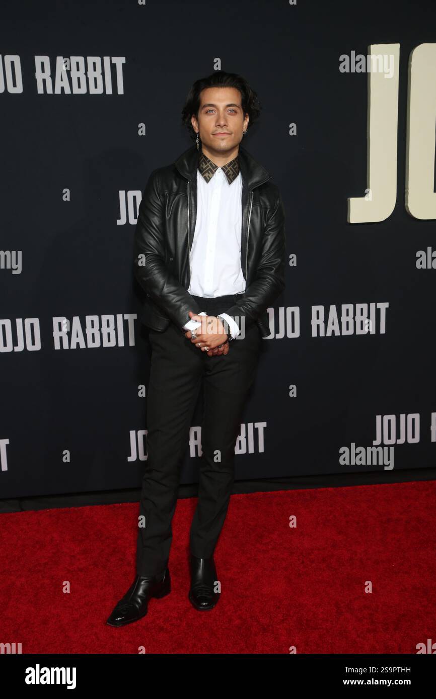 Rob Raco at the 'Jojo Rabbit' film premiere, Arrivals, Hollywood ...
