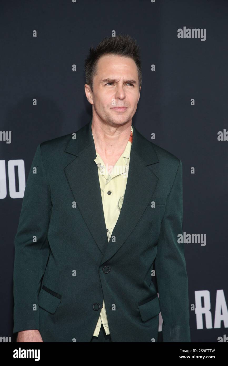 Sam Rockwell at the 'Jojo Rabbit' film premiere, Arrivals, Hollywood ...