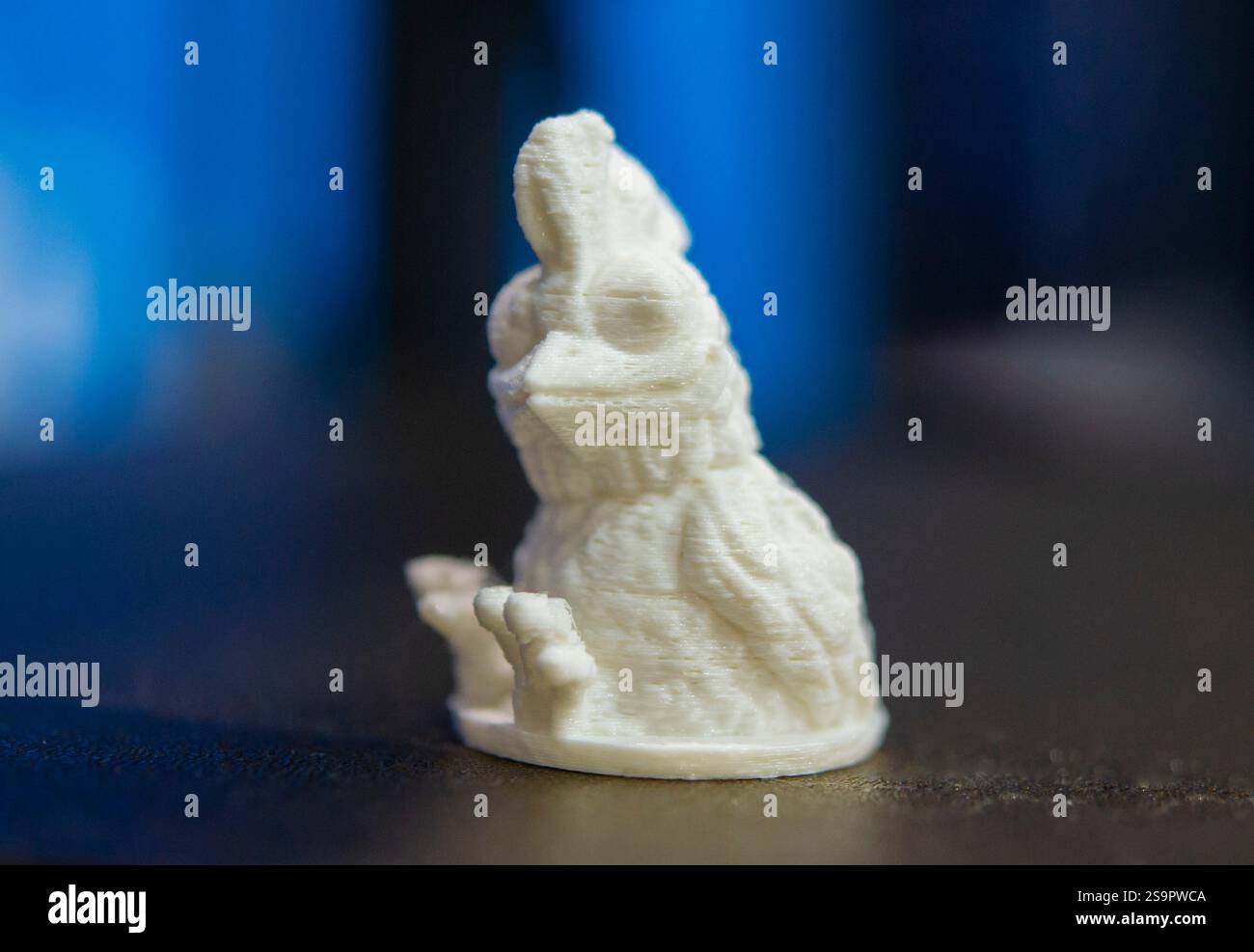 Creative art model printed on a 3D printer. Different objects created ...