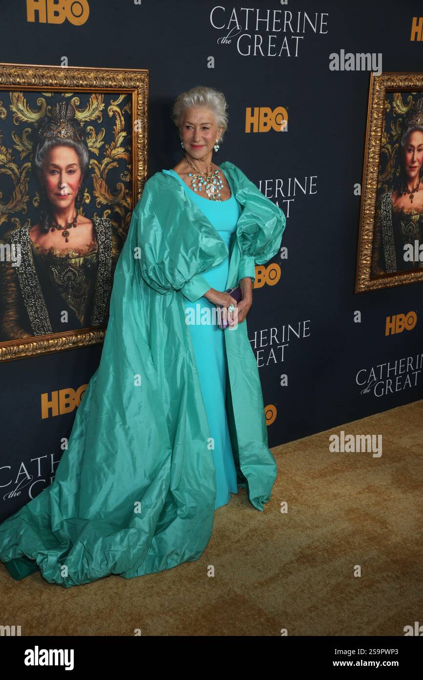 Helen Mirren at the LA Premiere of "Catherine the Great" at the Hammer ...