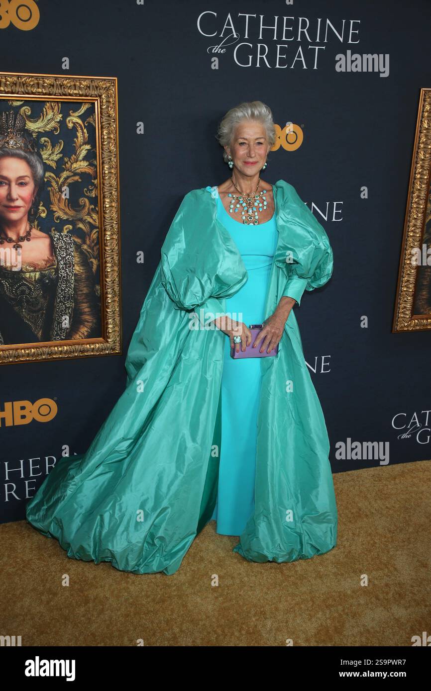 Helen Mirren at the LA Premiere of "Catherine the Great" at the Hammer ...