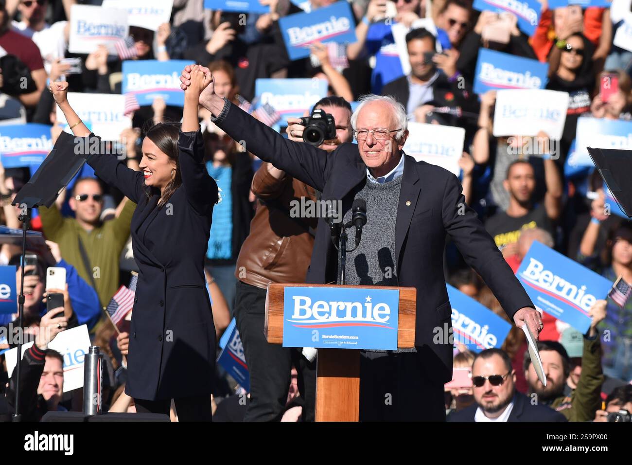Sen. Bernie Sanders receives endorsement from Alexandria Ocasio-Cortez ...