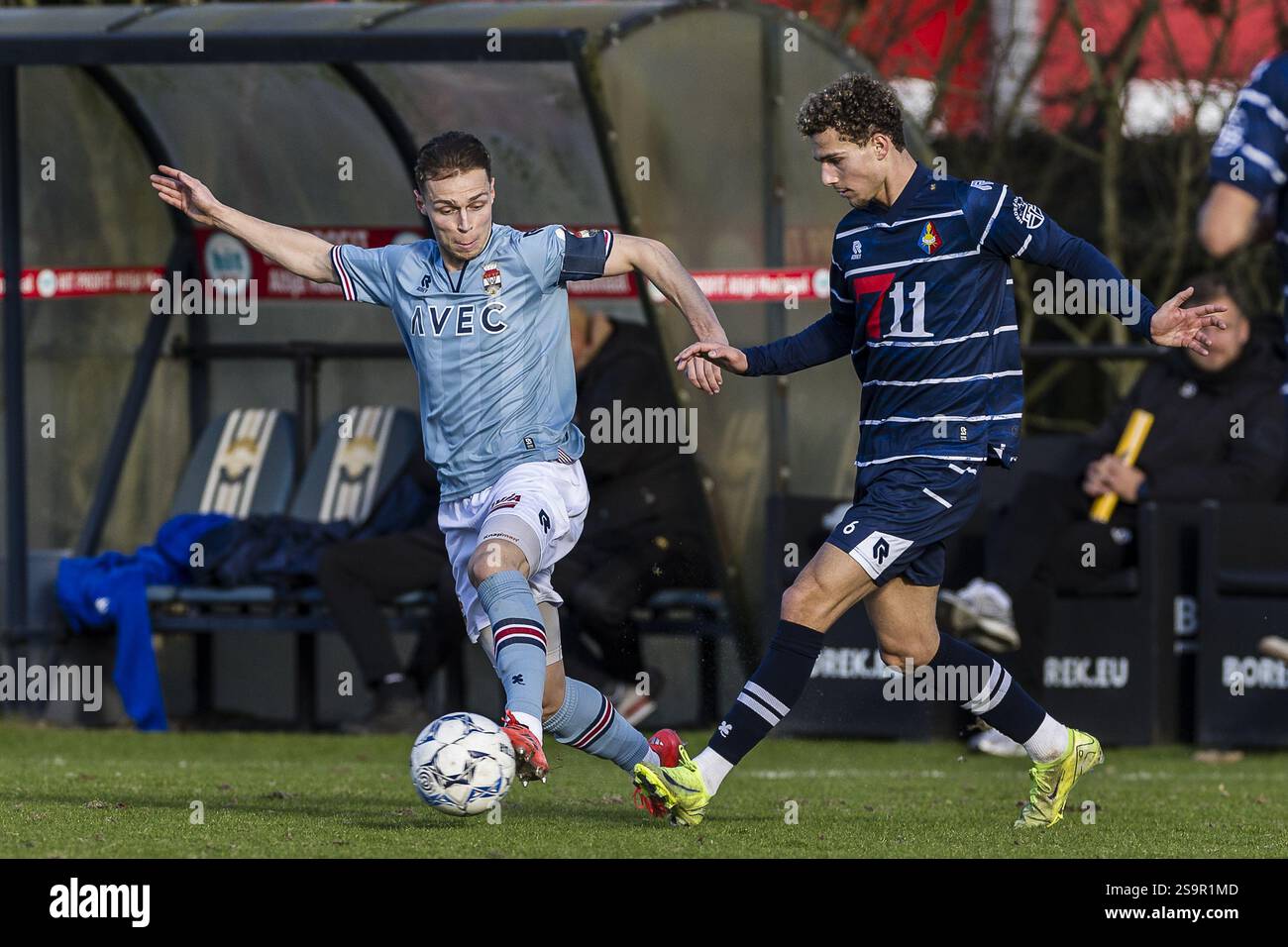 Tilburg, Netherlands. 27th Jan, 2025. TILBURG, 27-01-2025. Koning ...