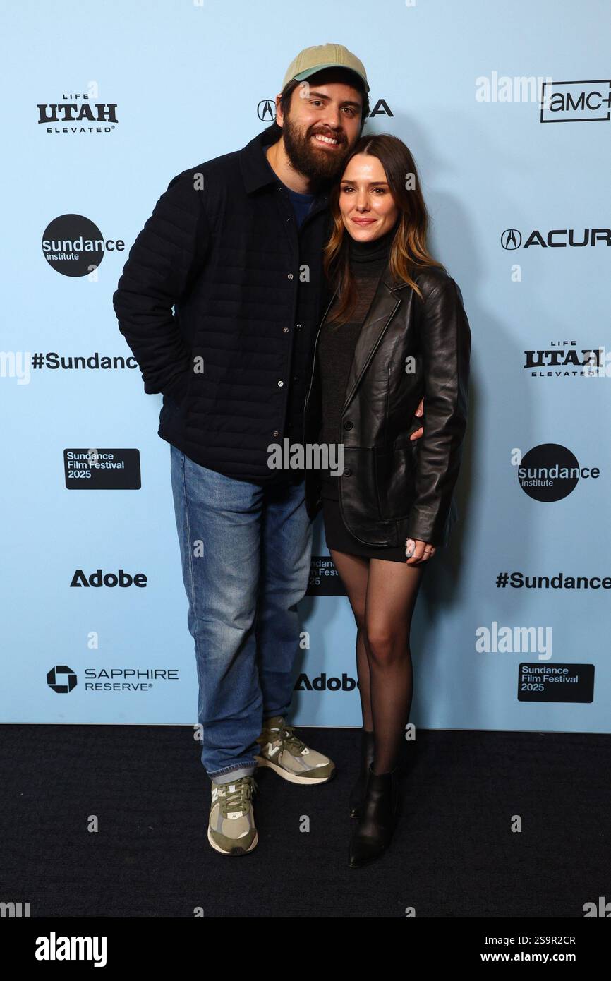 Ut. 26th Jan, 2025. Cooper Raiff, Addison Timlin at arrivals for HAL ...