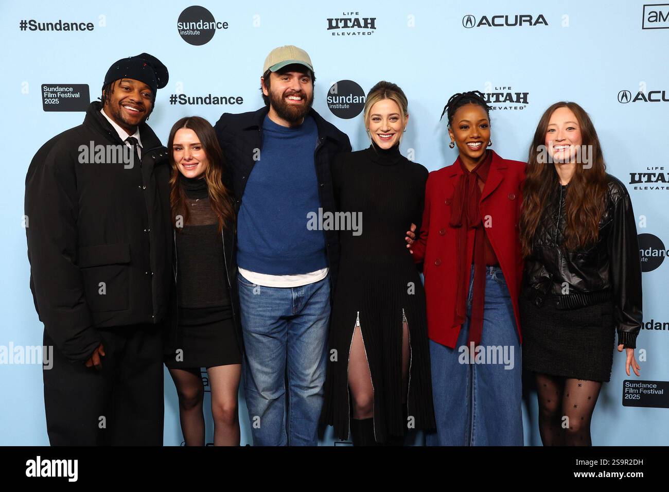 Ut. 26th Jan, 2025. Christopher Meyer, Addison Timlin, Cooper Raiff ...