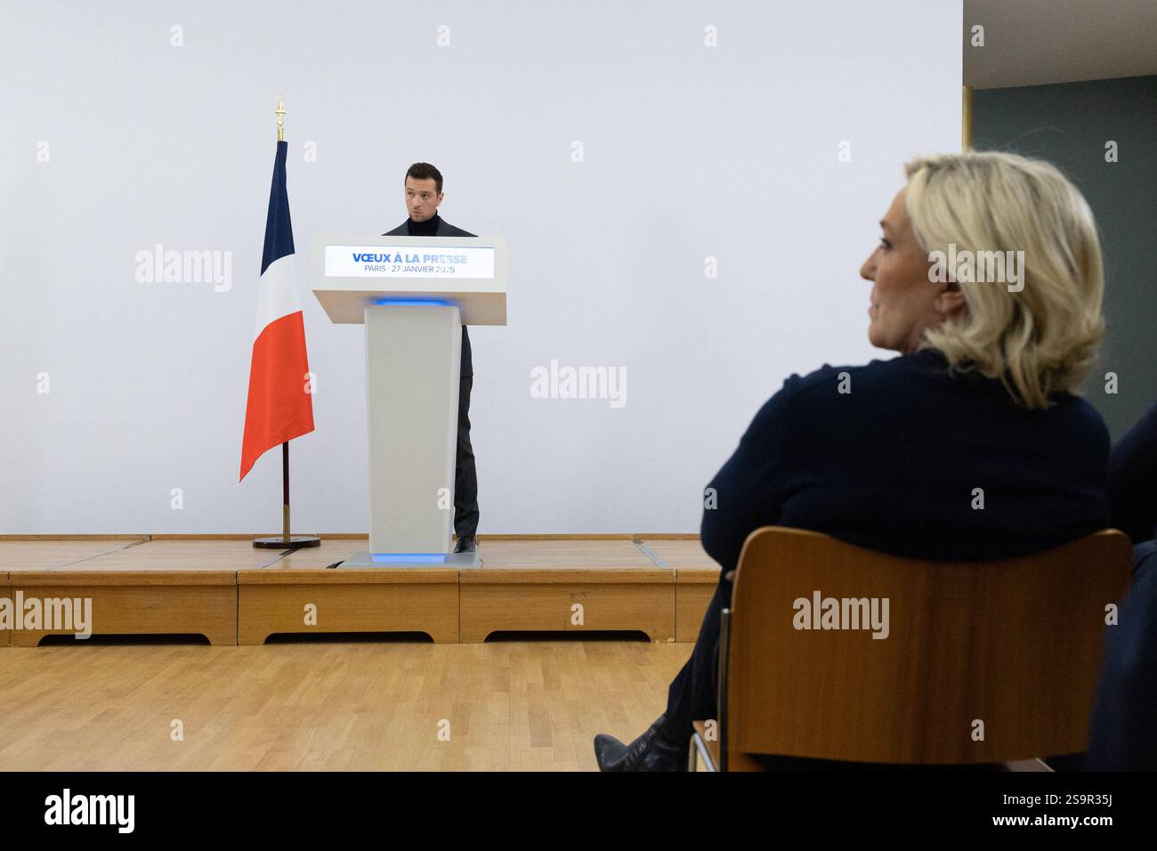 Paris, France. 27th Jan, 2025. French far-right party Rassemblement ...