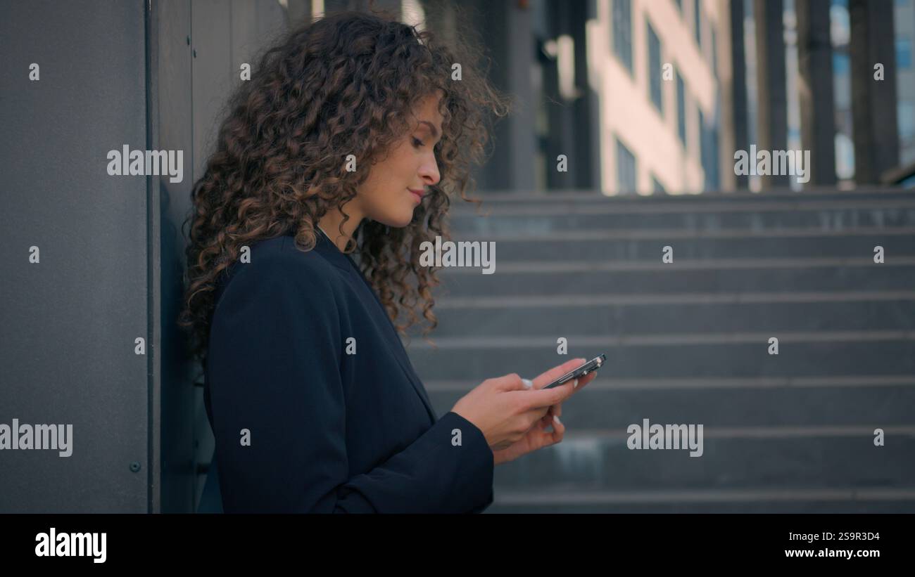 Caucasian businesswoman entrepreneur employer office manager ceo female ...