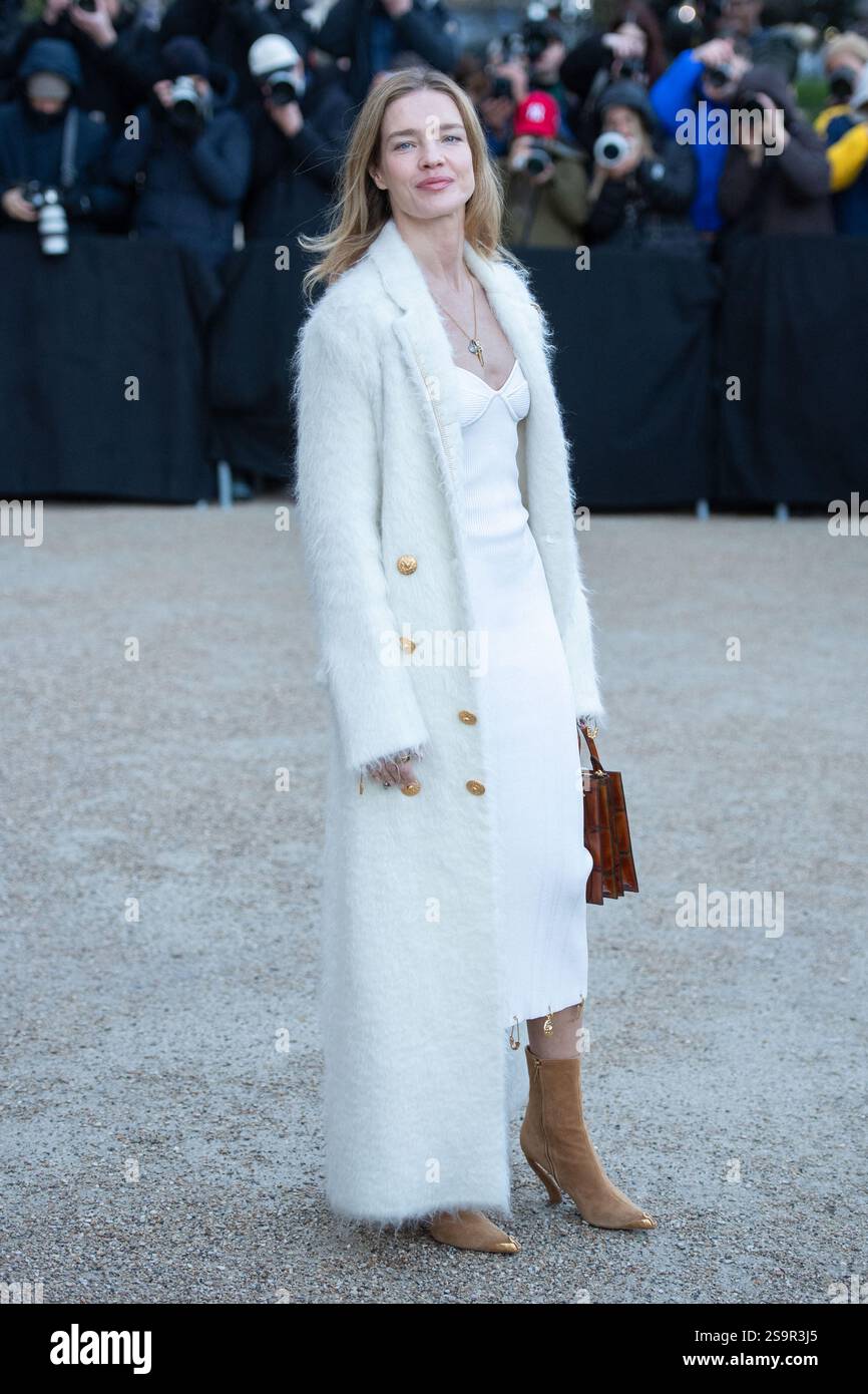 Natalia Vodianova attending the Schiaparelli Haute Couture Spring ...