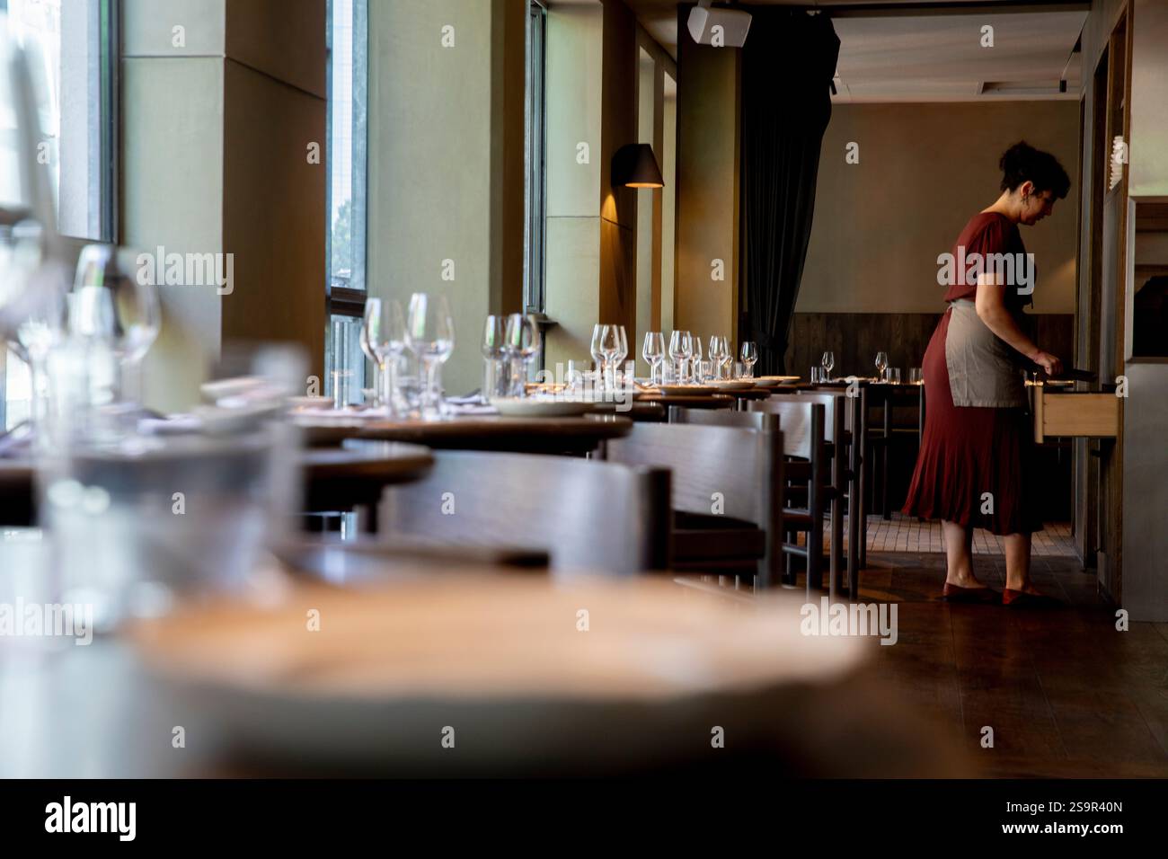 Oma restaurant in Borough Market, London, September, 2024. Photo credit ...
