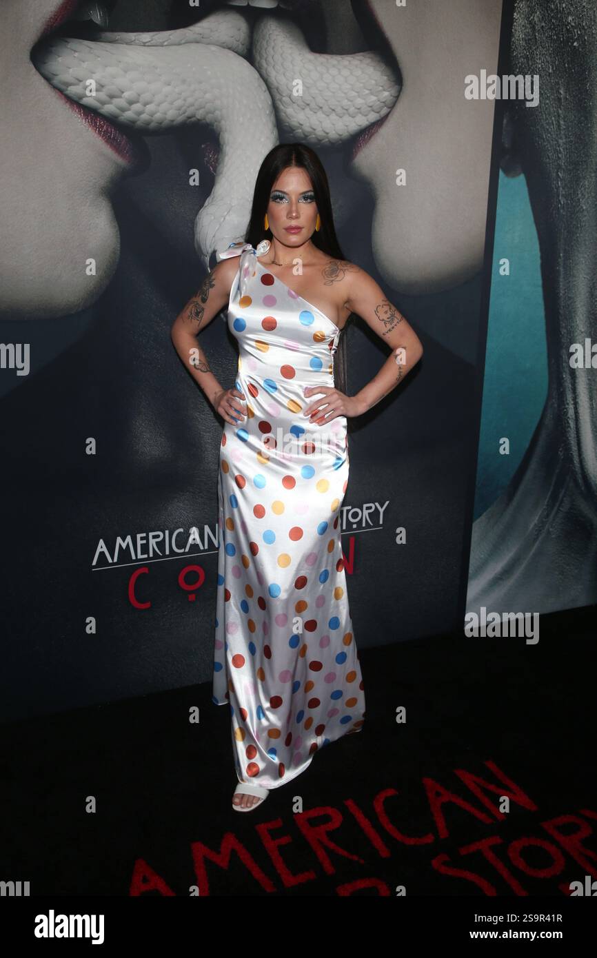 Halsey at the 'American Horror Story' 100th Episode Celebration ...