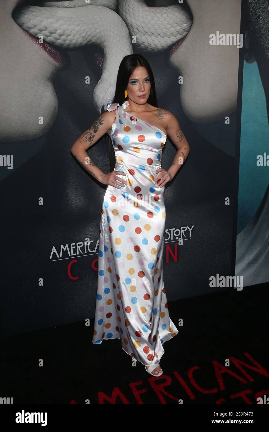 Halsey at the 'American Horror Story' 100th Episode Celebration ...