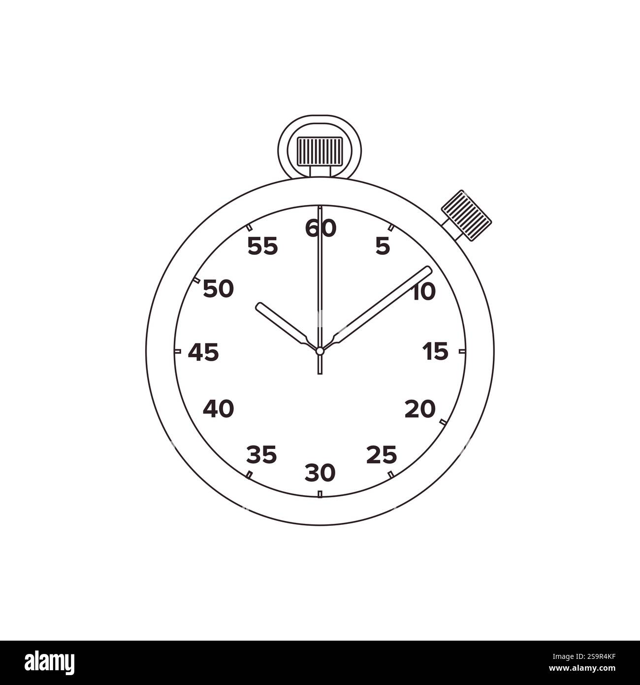 Sports timer vector vectors hi-res stock photography and images - Alamy