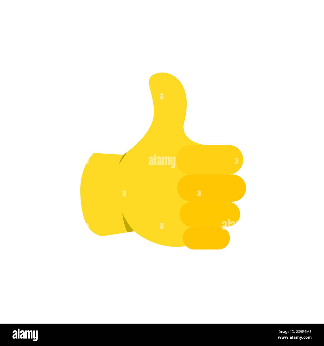 thumbs down up like dislike hand hands vector symbol sign illustration ...