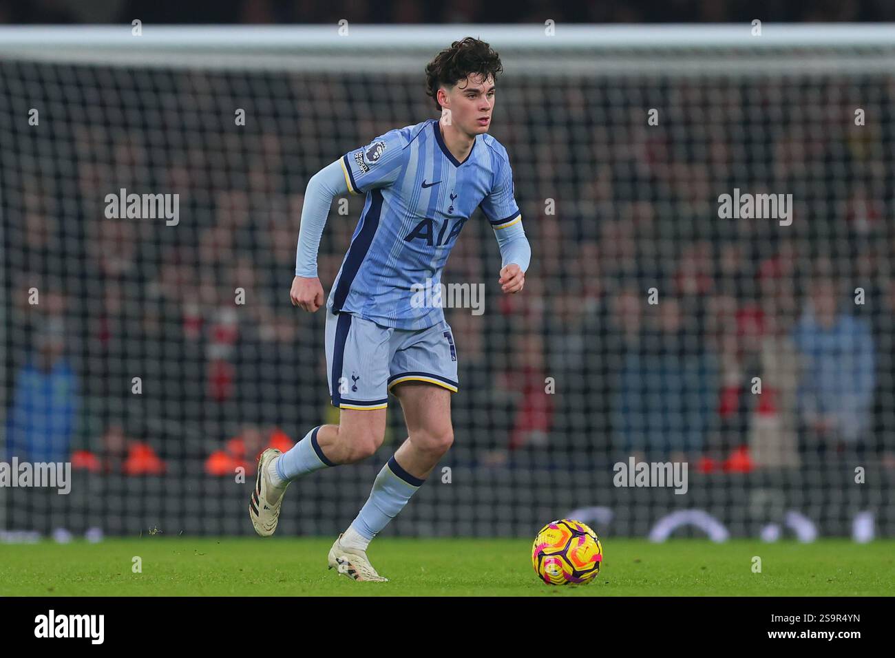 Archie Gray of Tottenham Hotspur - Arsenal v Tottenham Hotspur, Premier ...