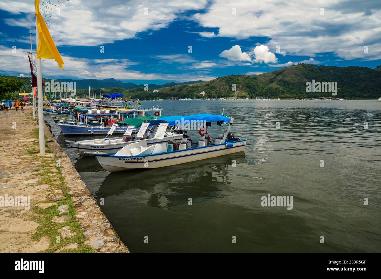 Costa Verde Sightseeing Boats in Rio de Janeiro Stock Photo - Alamy