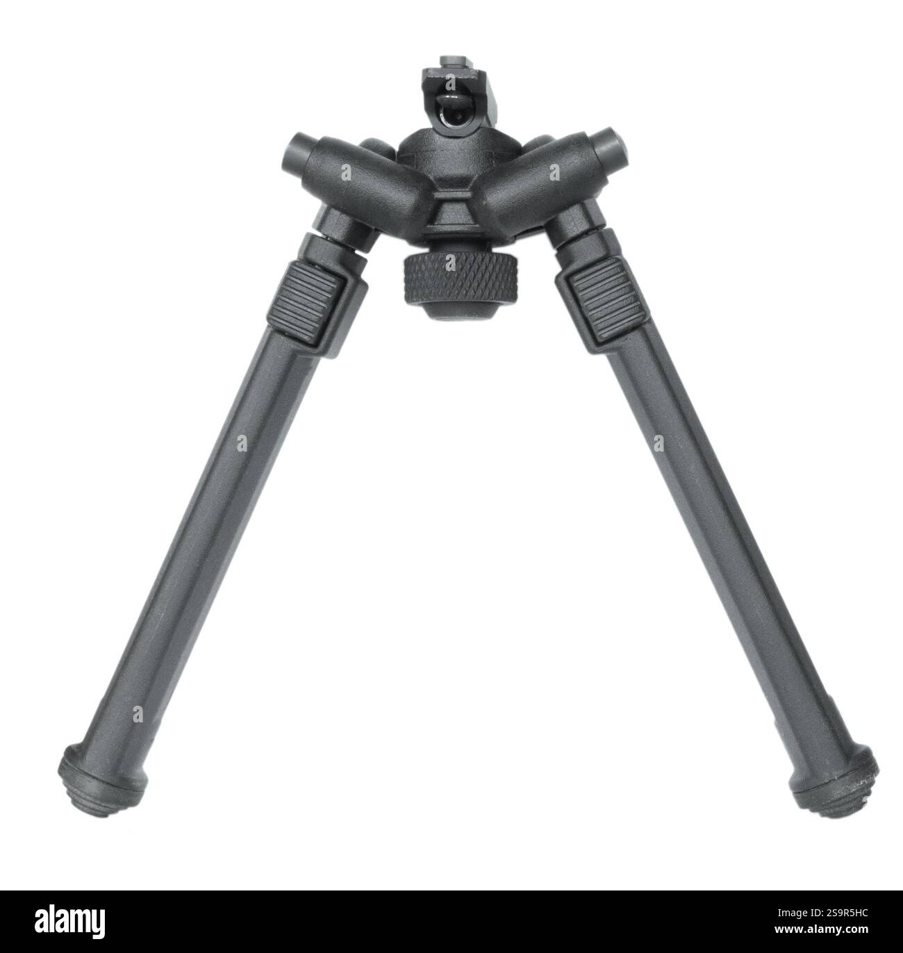 Isolated bipod for delivering precision shots that has adjustable legs ...