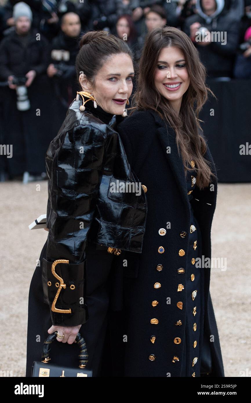 Paris, France. 27th Jan, 2025. Lynda Carter, Jessica Altman attending ...