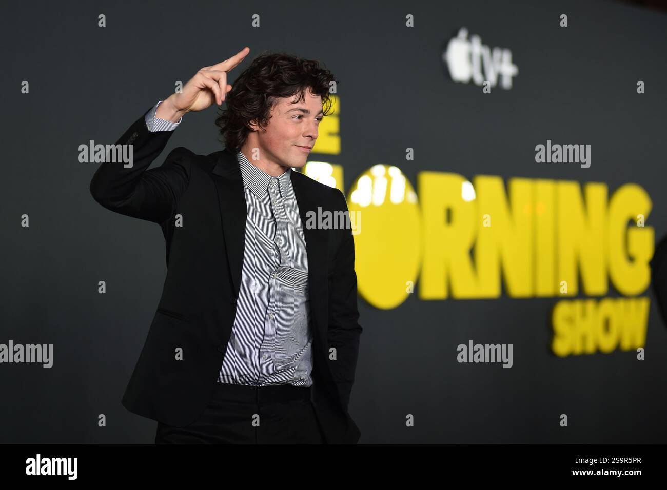 Adrian Blake Enscoe attending ‘The Morning Show' TV show premiere ...