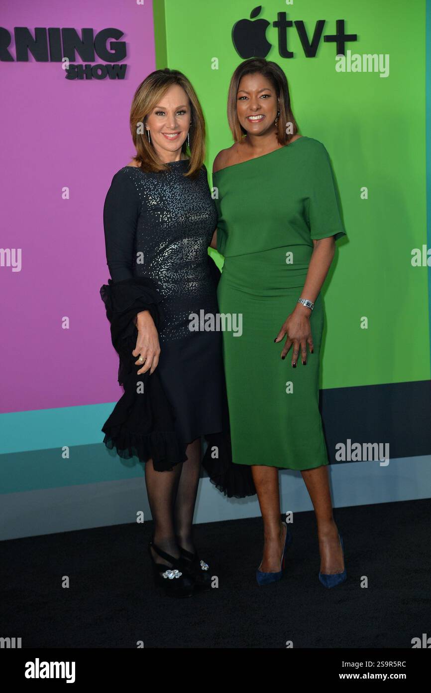 Rosanna Scotto and Lori Stokes attending ‘The Morning Show' TV show ...