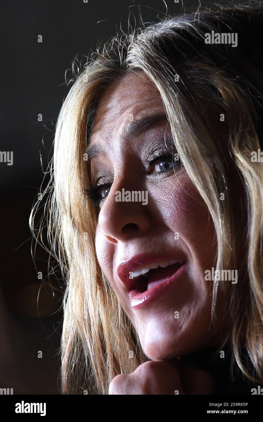 Jennifer Aniston attending ‘The Morning Show' TV show premiere arrivals ...