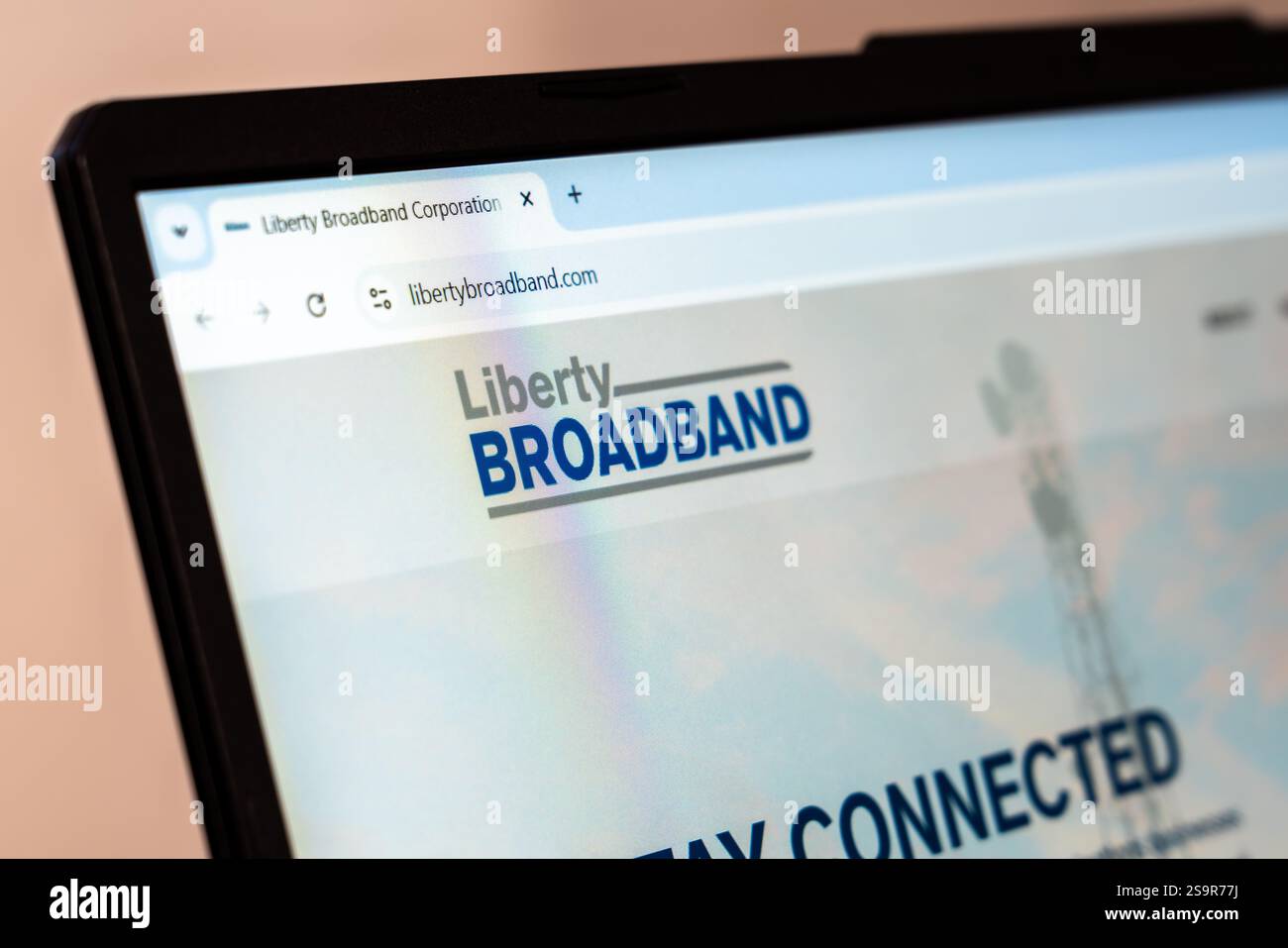 New York, USA - January 26, 2025: Liberty Broadband Corporation ...