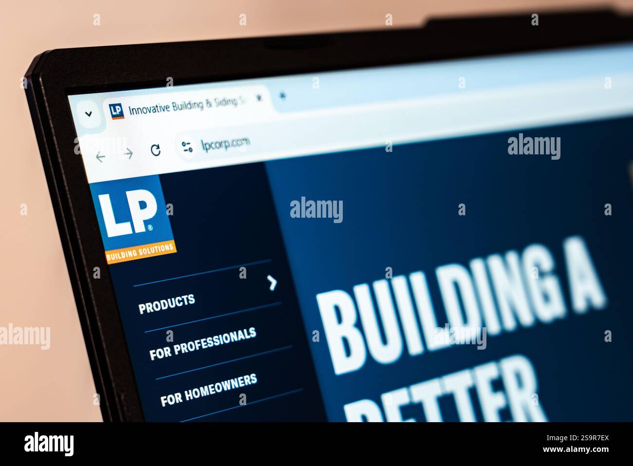 New York, USA - January 26, 2025: Louisiana-Pacific Corporation LP ...