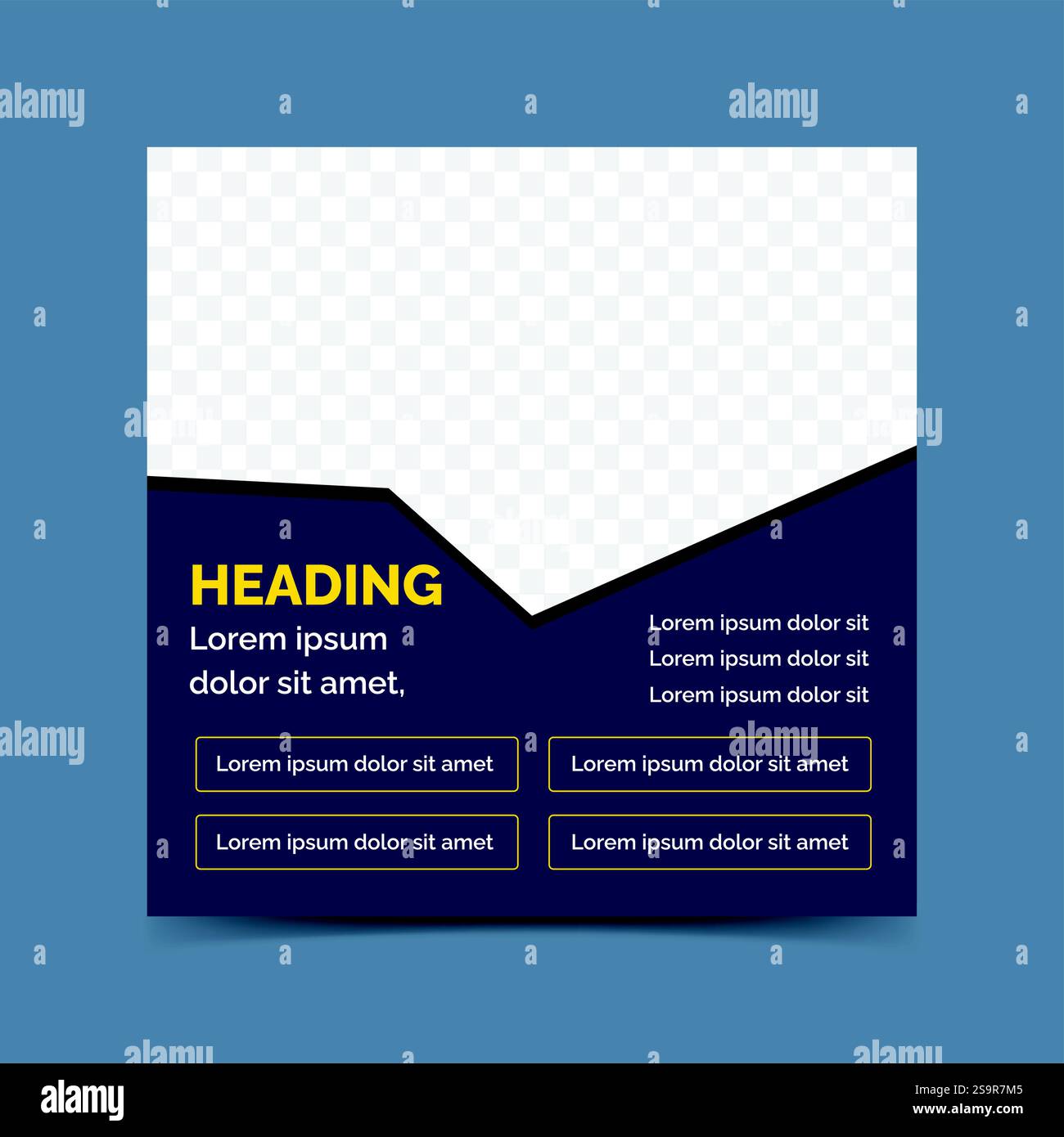 Bundle sale square banner Stock Vector Images - Alamy