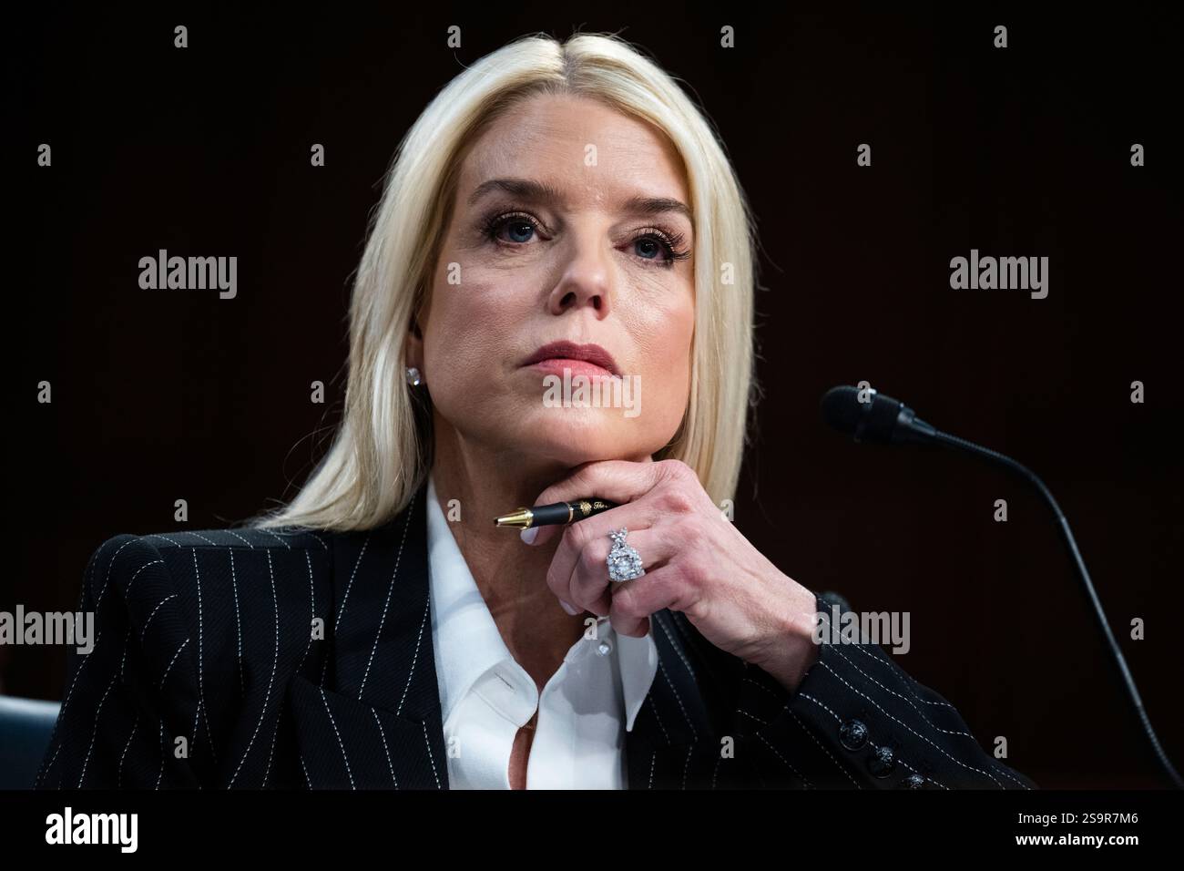 UNITED STATES - JANUARY 15: Pam Bondi, President-elect Donald Trump's ...