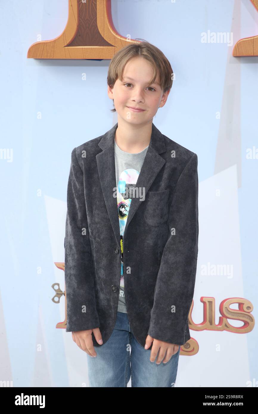 Finn Carr at the 'Klaus' film premiere, Los Angeles, USA - 2nd November ...