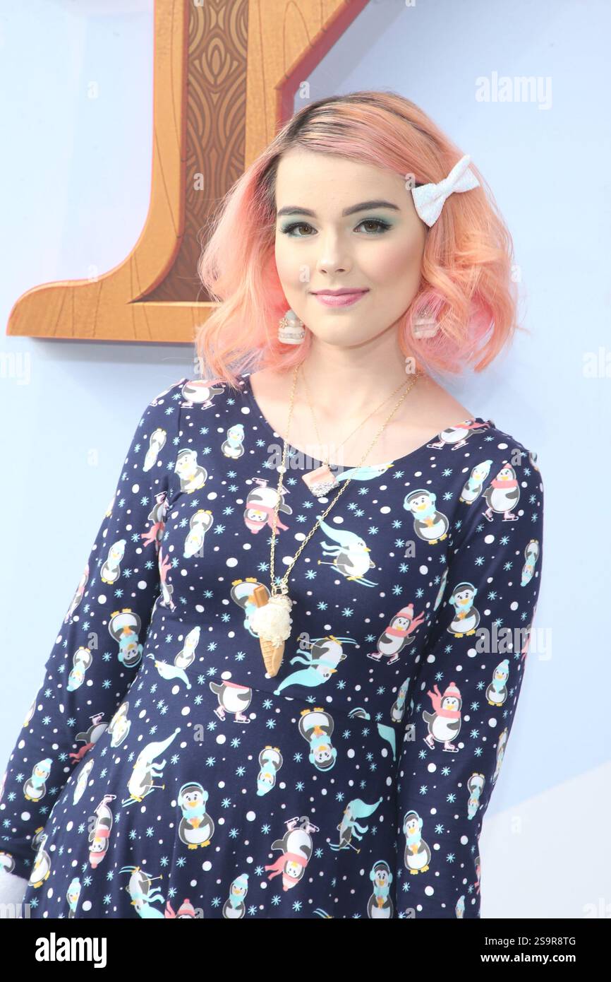 Merit Leighton at the 'Klaus' film premiere, Los Angeles, USA - 2nd ...