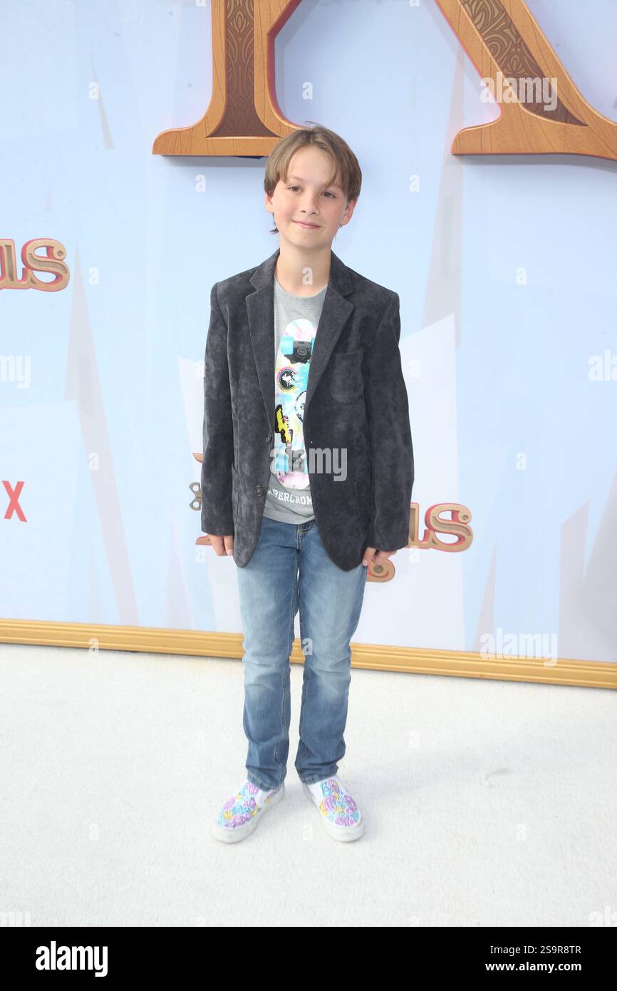 Finn Carr at the 'Klaus' film premiere, Los Angeles, USA - 2nd November ...