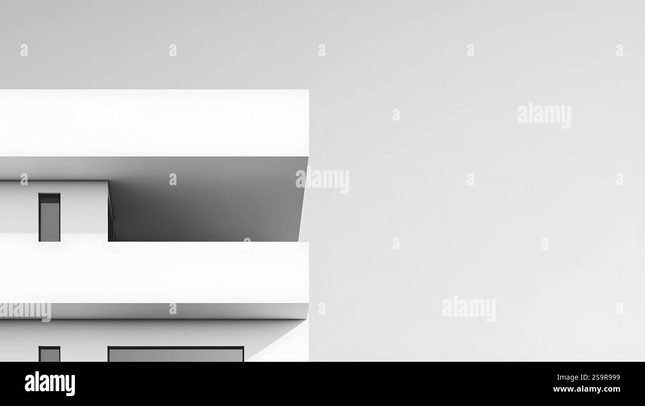 Sleek and modern architectural patterns featuring clean lines,geometric ...