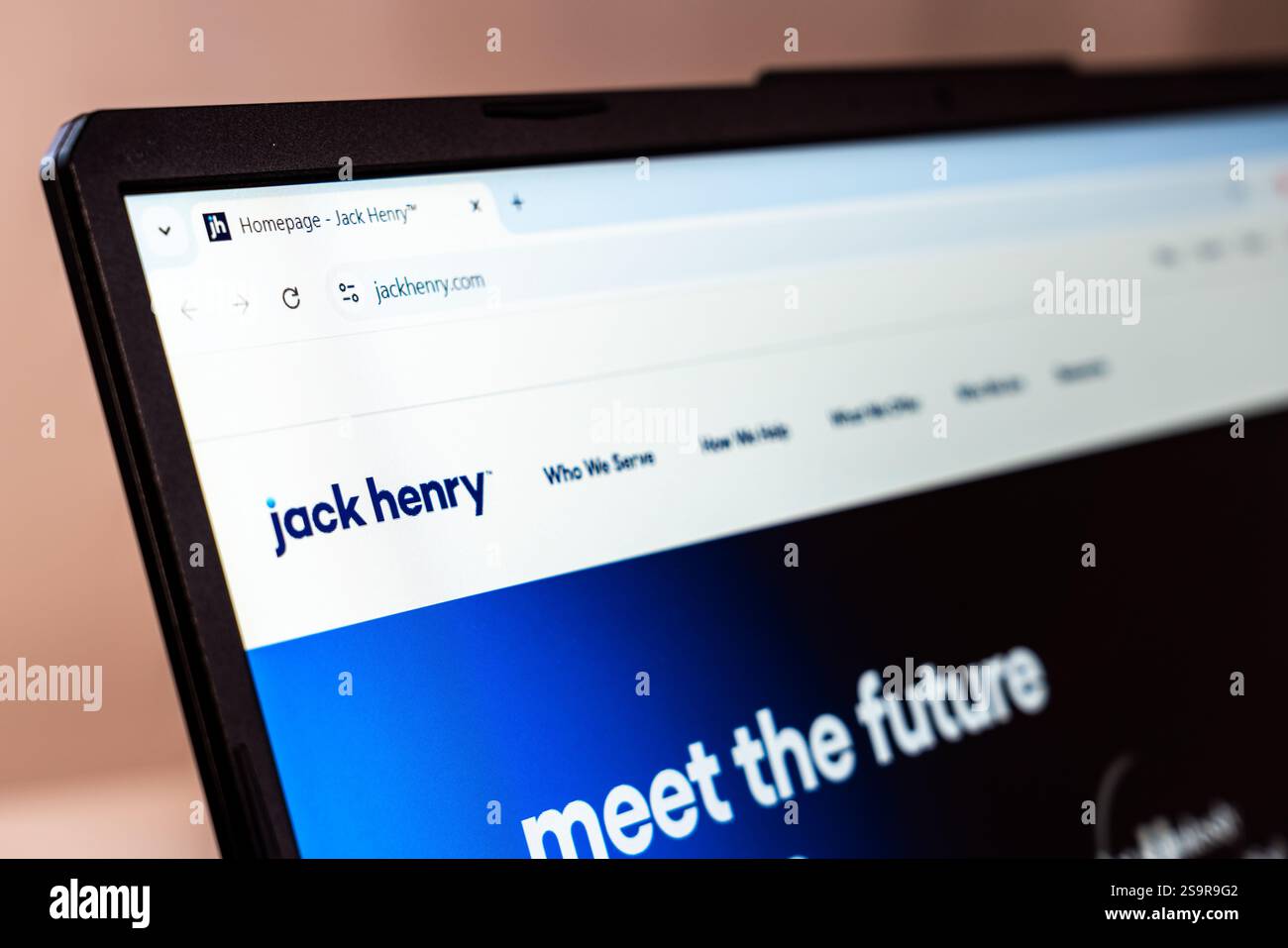 New York, USA - January 20, 2025: Jack Henry website showcasing ...