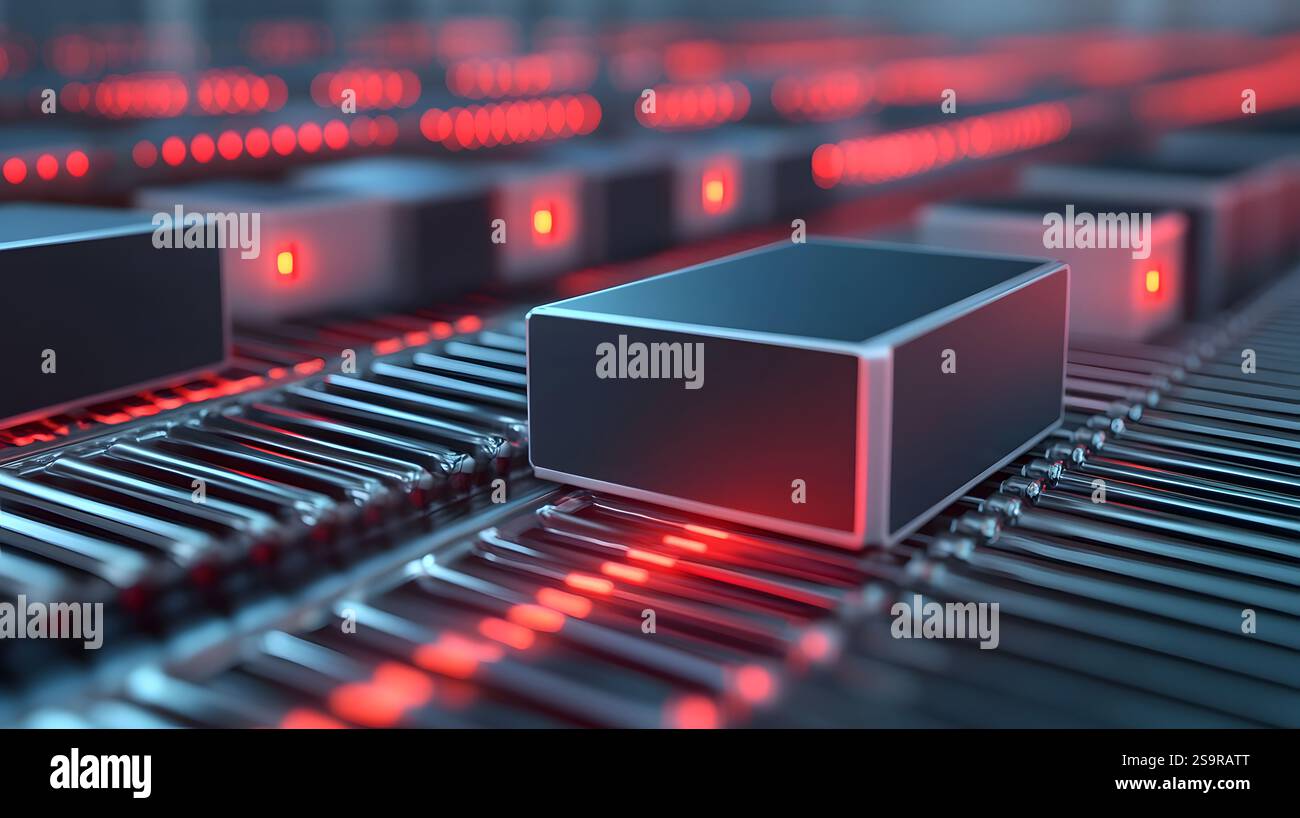 Automated Sorting System with Directional Flow Indicators for ...
