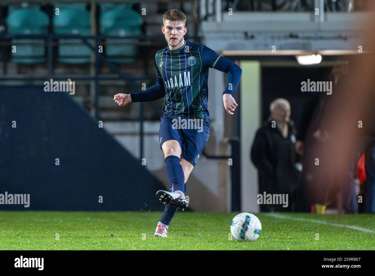 Hasselt, Belgium. 25th Jan, 2025. Rau Sander Jos Romain (8) of Sporting ...
