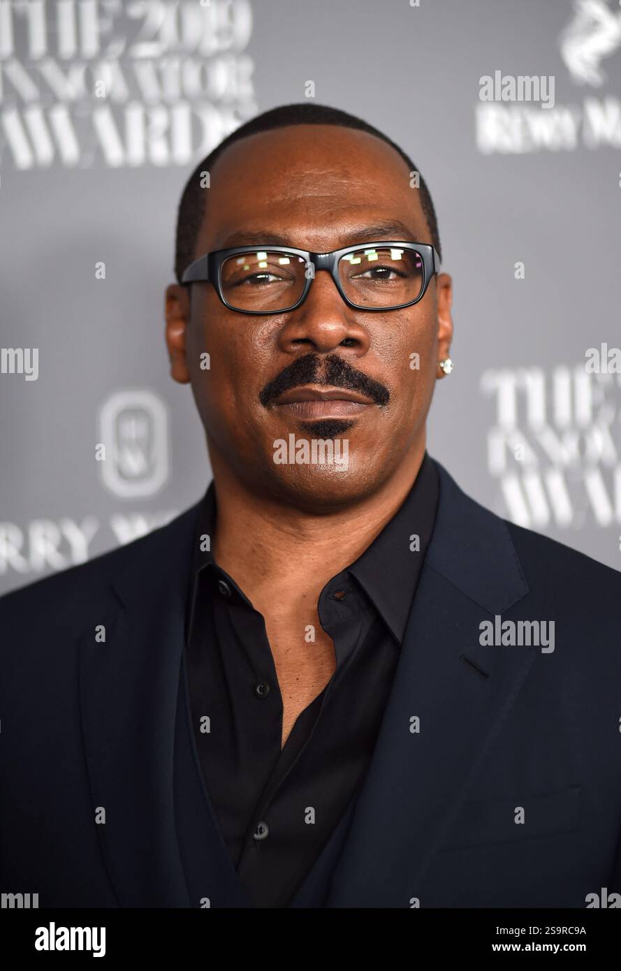 Eddie Murphy arriving at the WSJ Mag 2019 Innovator Awards at The ...