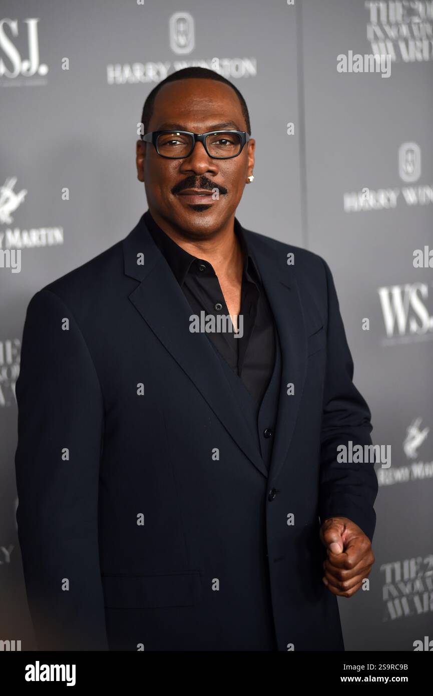 Eddie Murphy arriving at the WSJ Mag 2019 Innovator Awards at The ...