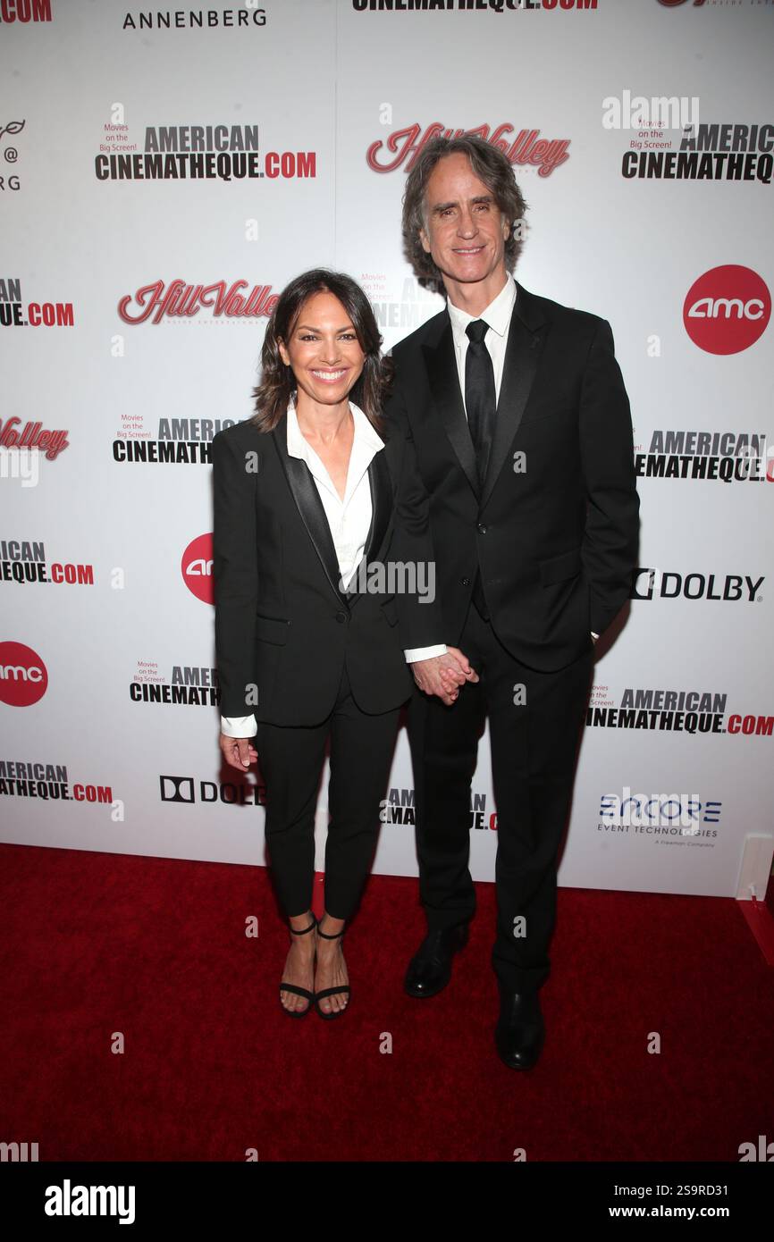 Susanna Hoffs and Jay Roach at the 33rd Annual American Cinematheque ...