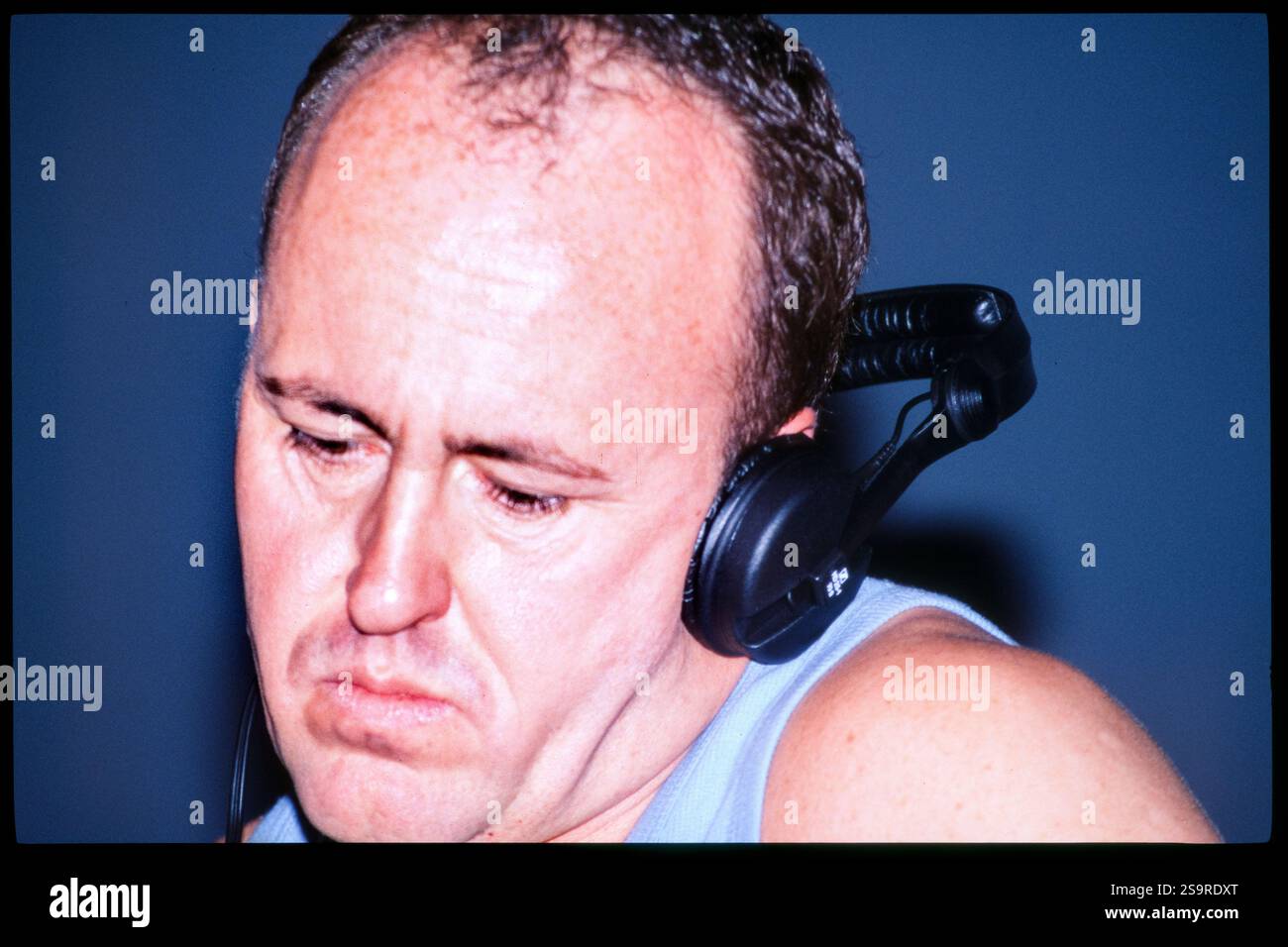 DJ Danny Rampling playing live at Homelands Festival in Winchester ...